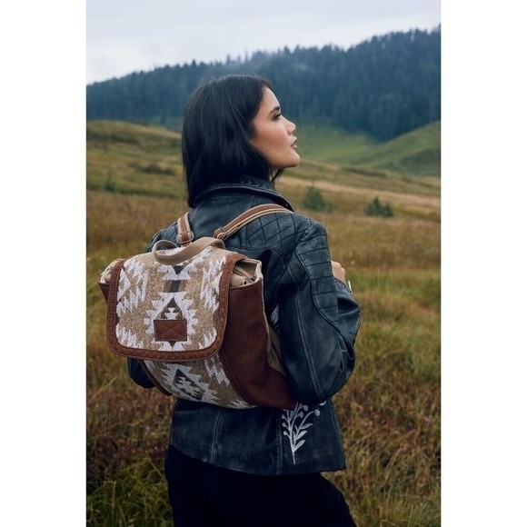 Myra Bag | Bags | Myra Bag Handmade Camilla Backpack Upcycled Canvas ...